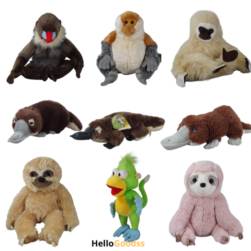 Jual Boneka Binatang Sloth Monyet Platypus - ukuran M ( Cocok Untuk ...