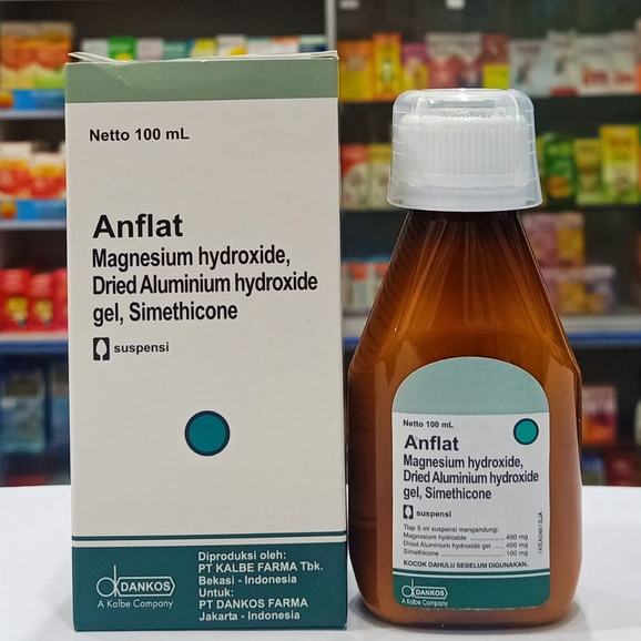 Jual Anflat 𝐒𝐢𝐫𝐮𝐩 𝟏𝟎𝟎𝐌𝐋 - Meredakan Asam Lambung, Perut Kembung, Maag ...