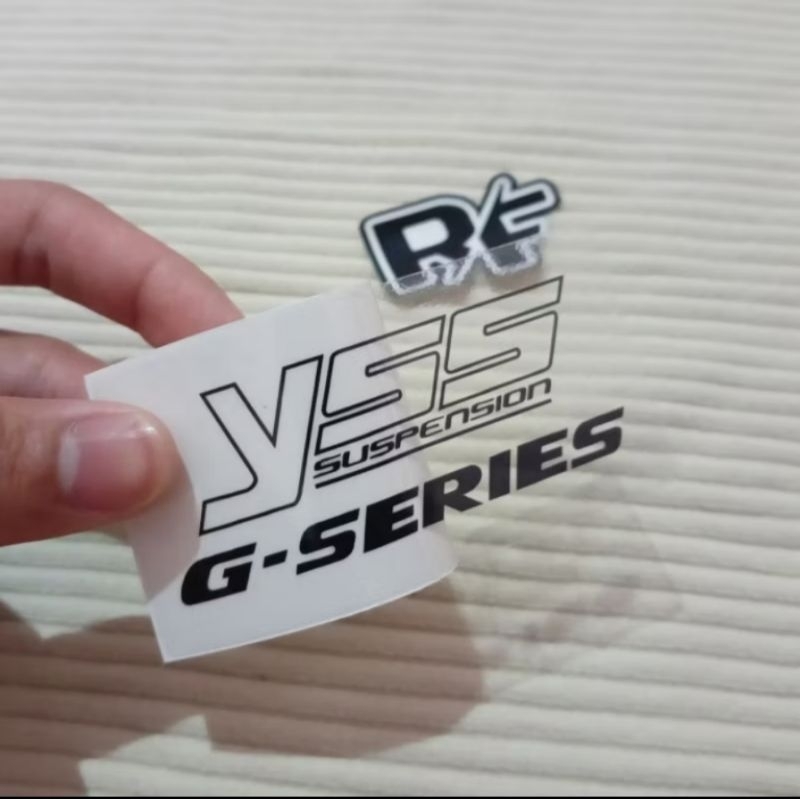 Jual Stiker shock YSS G SERIES transparan stiker shock motor | Shopee ...