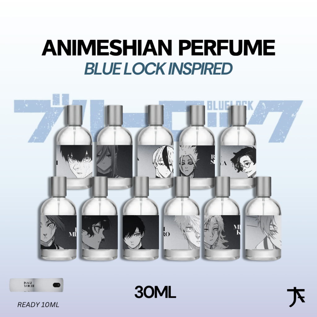 Jual BLUELOCK PARFUM 30ML - ANIMESHIAN - BLUE LOCK | Shopee Indonesia