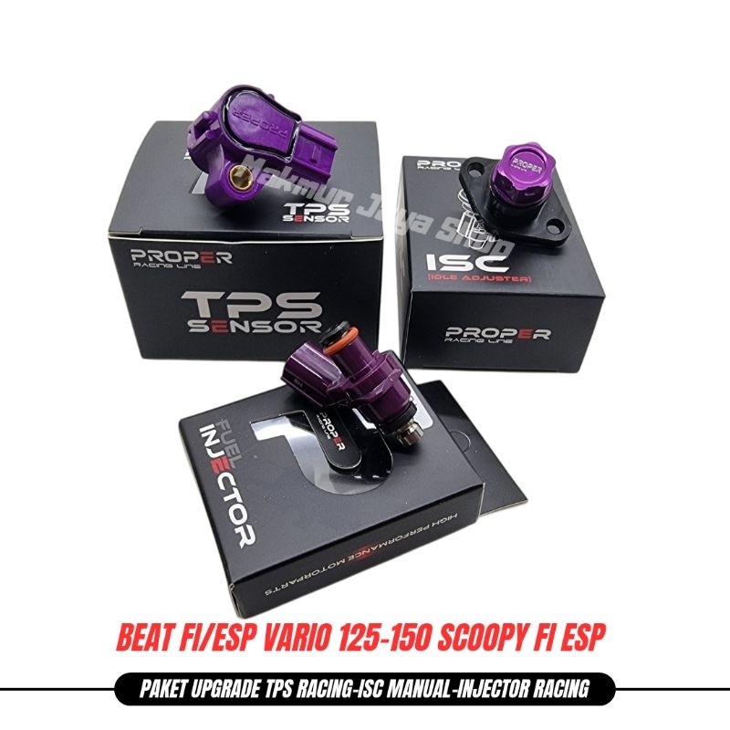 Jual PAKET UPGRADE PROPER RACING SENSOR TPS INJECTOR DAN ISC MANUAL ...