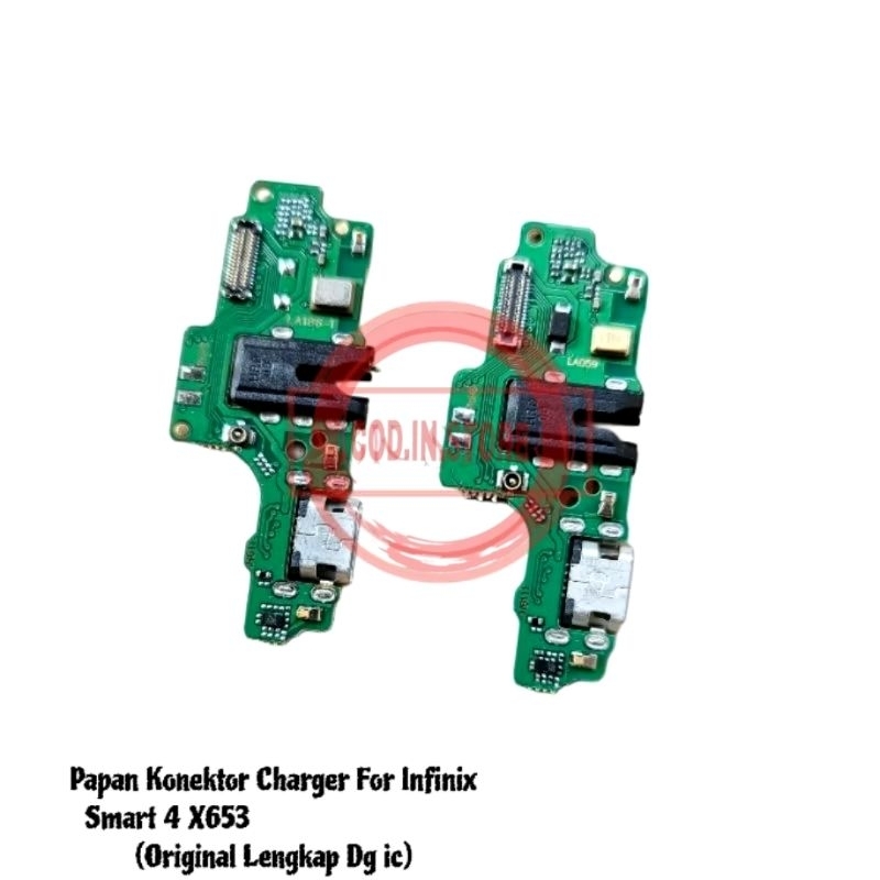 Jual Papan Cas Infinix Smart 4 / X653 Papan PCB Konektor Cas Ori + Ic | Shopee Indonesia