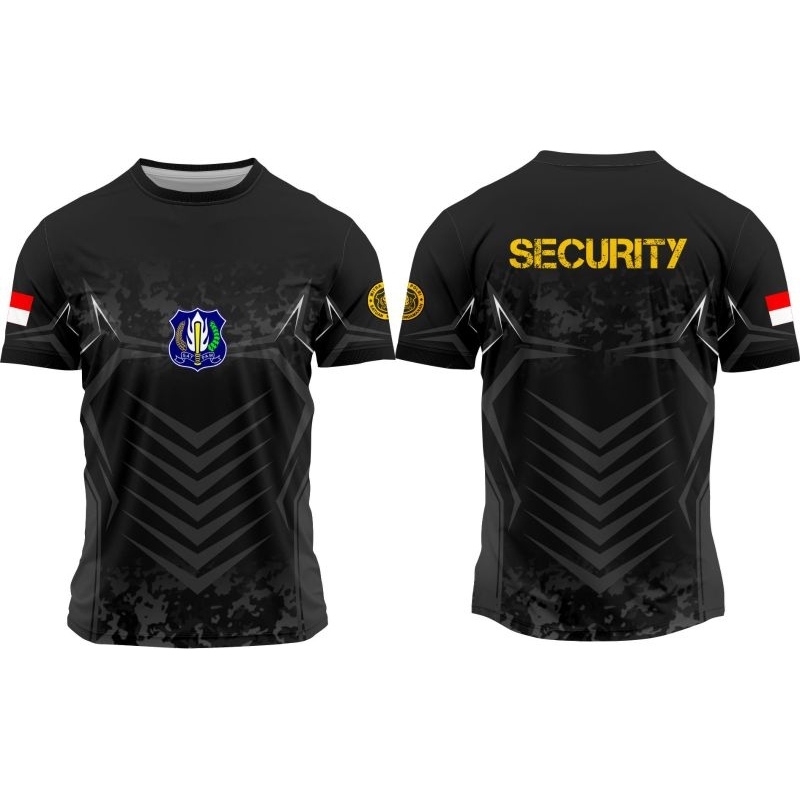 Jual JERSEY SATPAM TERBARU/BAJU SECURITY/BISA CUSTOM NAMA | Shopee ...