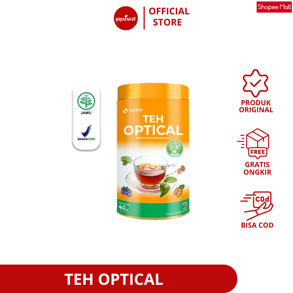 Jual Teh Optical 1 Kaleng isi 20 sachet | Shopee Indonesia