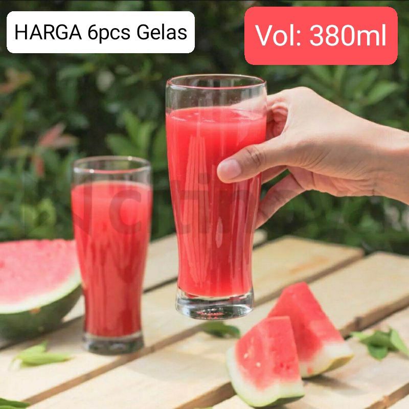 Jual 6pcs Gelas Highball Tumbler 380ml (set isi 6pcs) CITINOVA PORTO ...