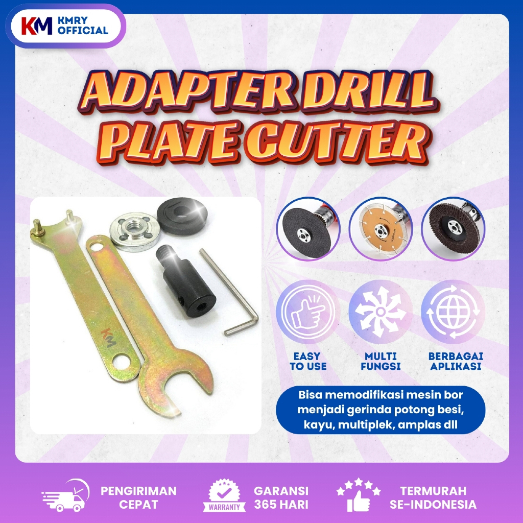 Jual KMRY Adapter / Adaptor / Konverter Mesin Bor Ke Mesin Gerinda ...