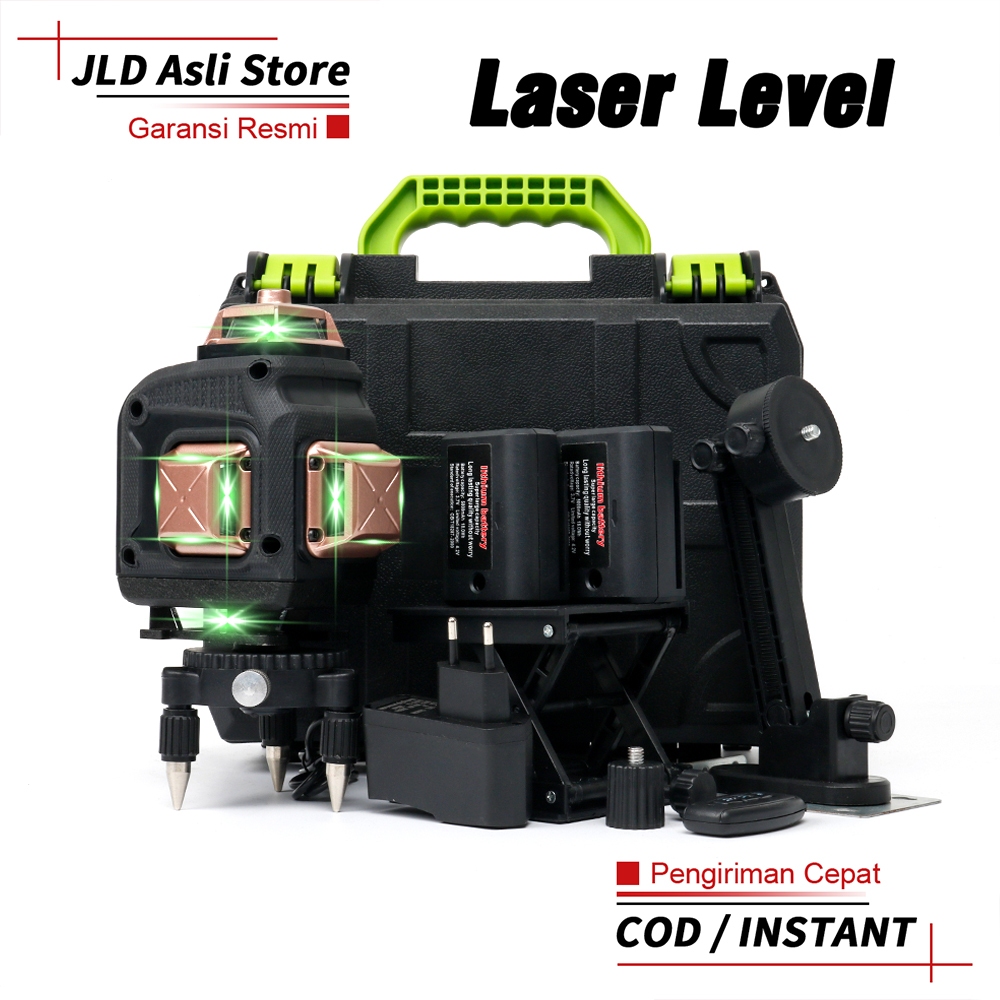 Jual JLD Laser Level 4D 16 Lines Mesin Self Leveling Laser 360 Sinar ...