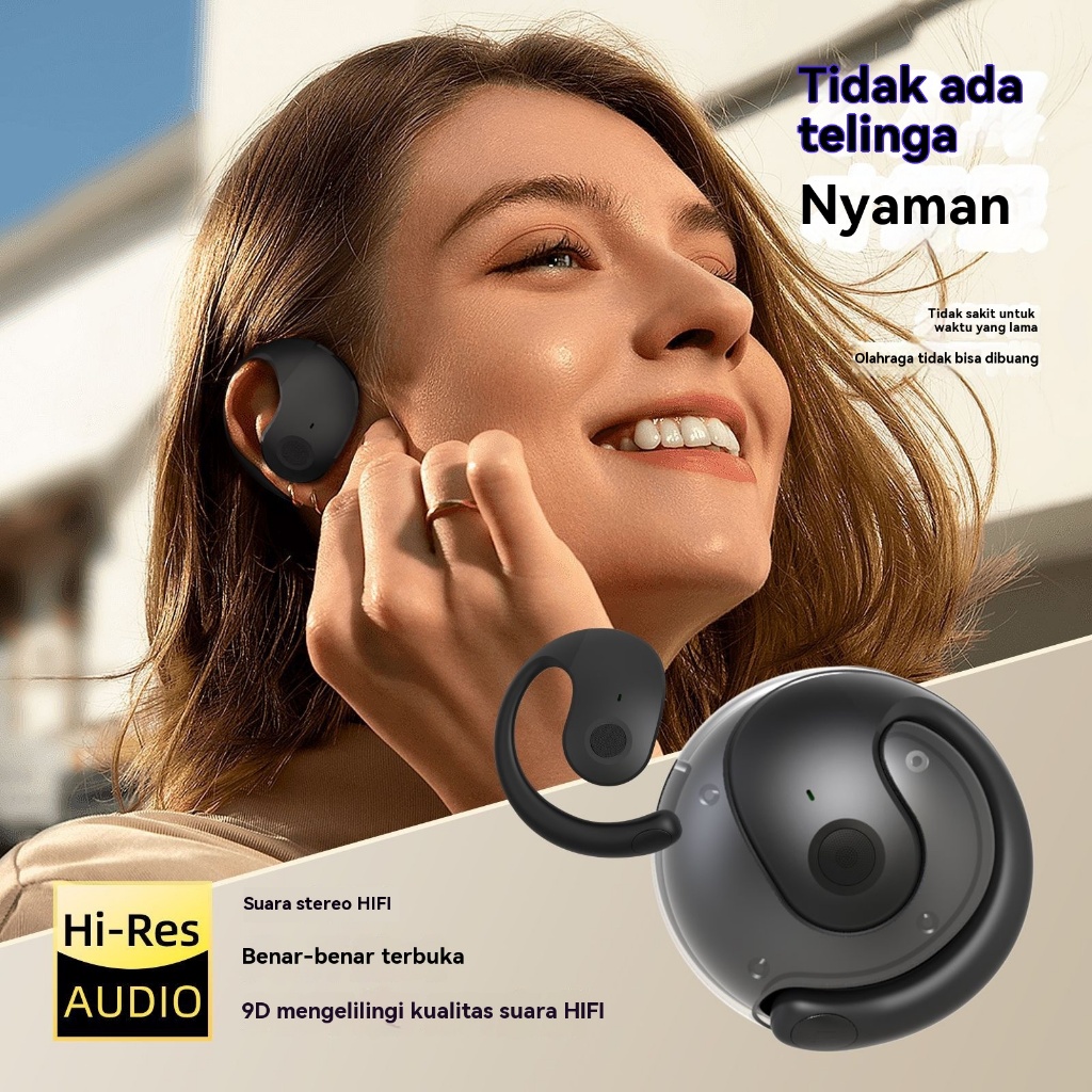 Jual OWS-BY01 Headset Earphone Bluetooth Earphone Mini Earbuds tws ...