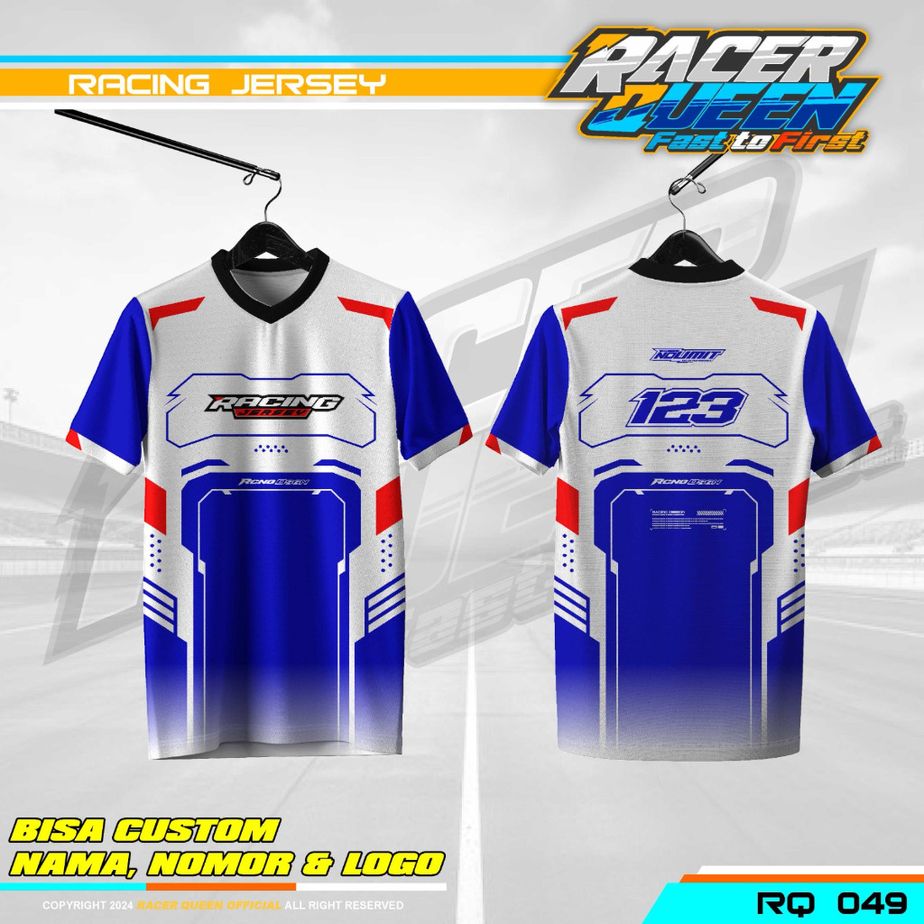 Jual JERSEY RACING KAOS BAJU JERSEY RACING CUSTOM FULL PRINTING JERSEY ...