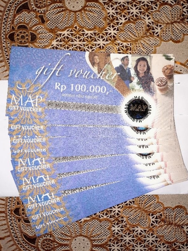 Jual voucher MAP fisik | Shopee Indonesia