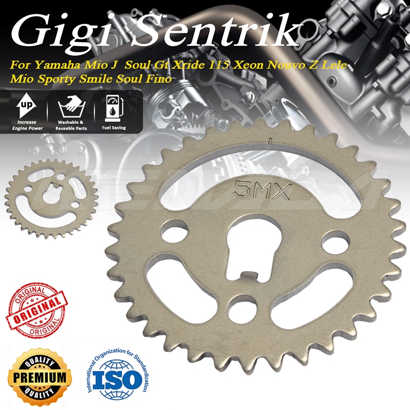 Jual Gigi Penggerak Klep Gigi Sentrik Gir Kamrat Mio J Soul Gt Xride ...