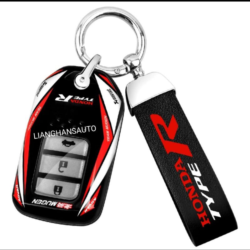 Jual KEY CASE CASING REMOTE KUNCI MOBIL HONDA CIVIC BRV 2022 2024 MUGEN ...