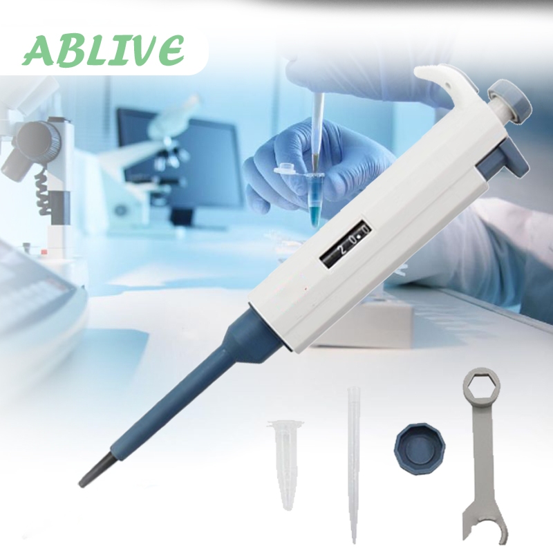 Jual Mikropipet Adjustable 10-100ul / 10-1000ul Mikro Pipet ...