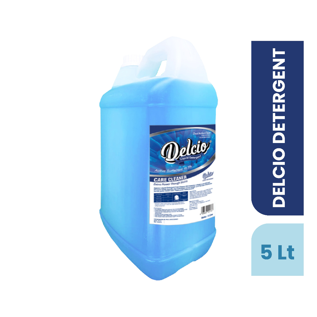 Jual DELCIO Deterjen Laundry Cair Premium 5 Liter (Extra Wangi & Extra ...