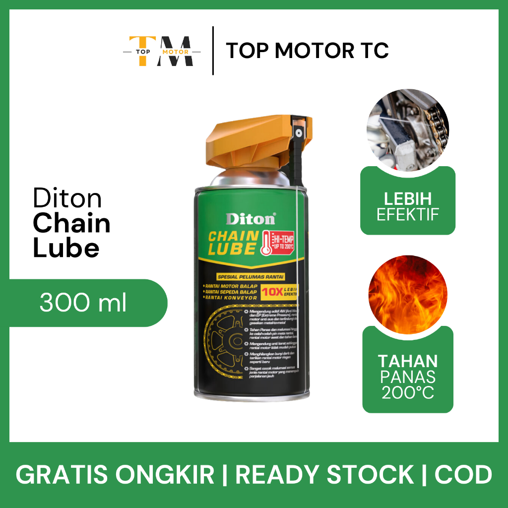 Jual Diton Multicare | Chain Lube Hi Temp Heat Resistant Pelumas Rantai ...