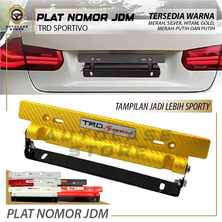 Jual PLAT JDM LOGO TRD SPORTIVO BERBAGAI WARNA | Shopee Indonesia