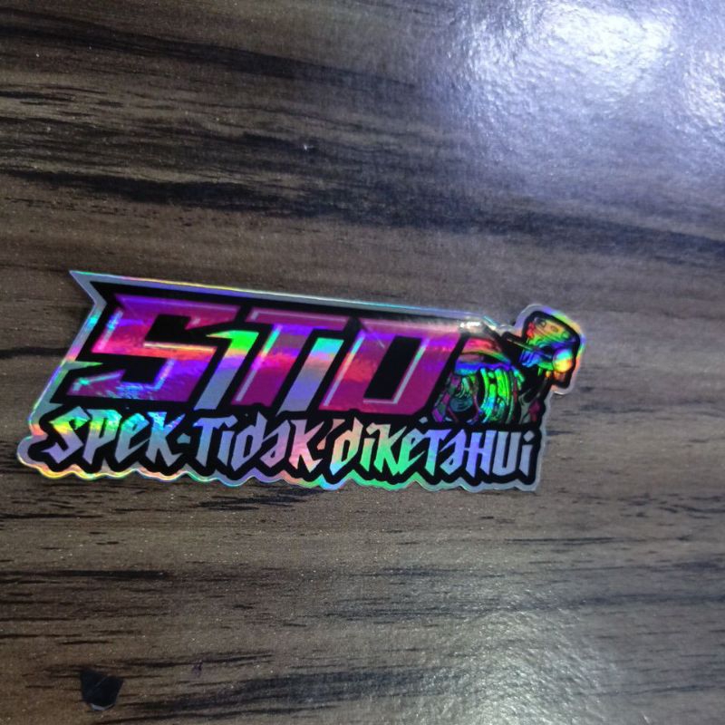 Jual STIKER STD SPEK TIDAK DIKETAHUI STIKER MATIC 2TAK STIKER HELM ...