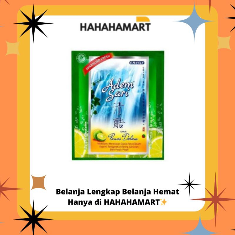Jual ADEM SARI SACHET || HARGA PER PACK ISI (24 PCS) | Shopee Indonesia