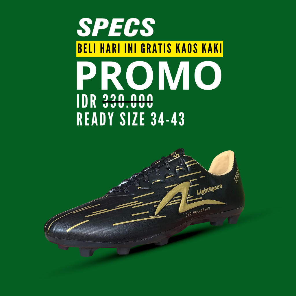 Jual Cod Sepatu Bola Anak Anak Specs LightSpeed Reborn Grade Original ...