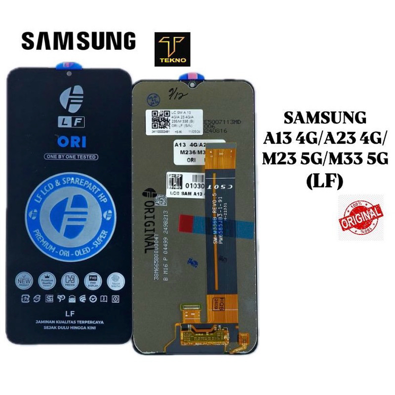 Jual Lcd samsung a13/a23 4g/m23/m33 5g (ori lf) fullset | Shopee Indonesia