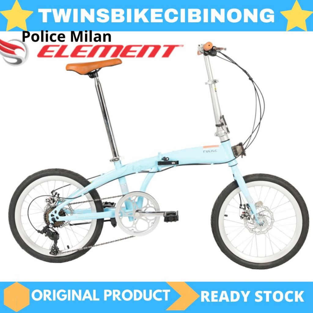 Jual Sepeda Lipat 20 inc Police Milan PASTEL NEW 2025 | Shopee Indonesia