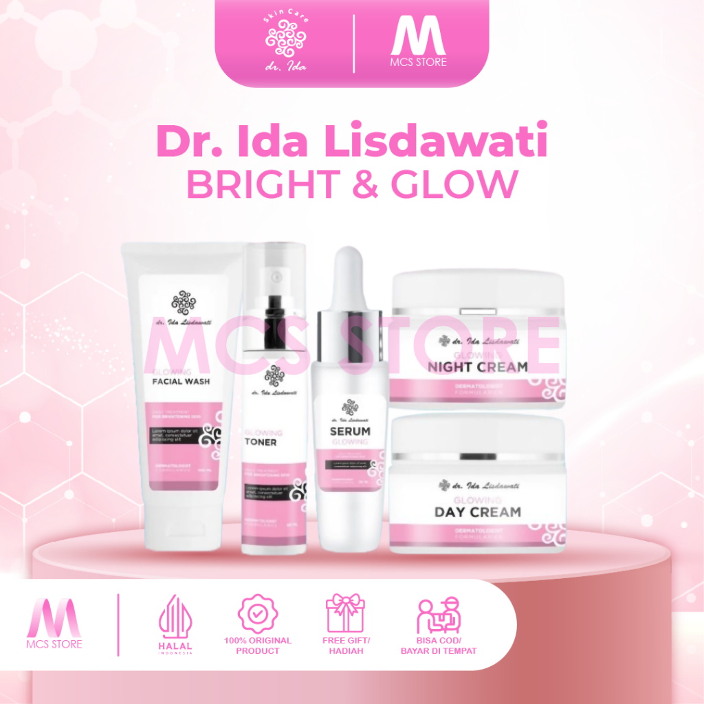Jual MCS STORE - Dr. Ida Lisdawati Skincare Acne & Bright Series Untuk ...