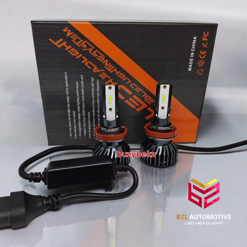 Jual BZL F2 LAMPU LED MOBIL H4 H11 H8 H16 H9 H1 H7 HB3 HB4 HIR2 F2 CSP 1860 CHIP | Shopee Indonesia