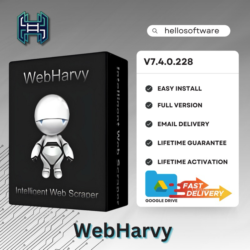 Jual WebHarvy v7.4.0.228 Full Version (Versi Terbaru) | Shopee Indonesia
