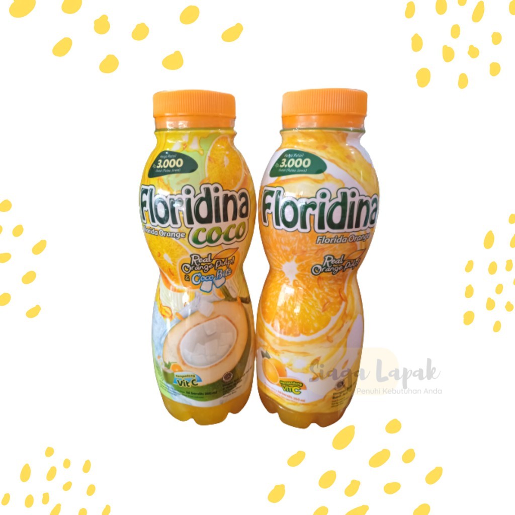 Jual FLORIDINA BOTOL 360ML PAK ( 12 BOTOL ) | Shopee Indonesia