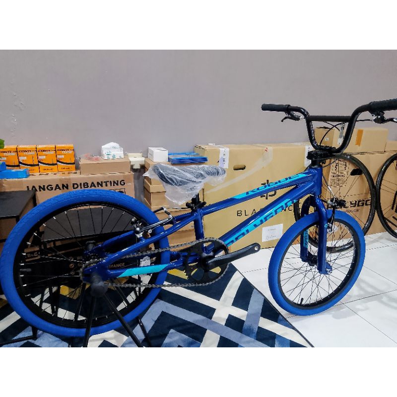 Jual SEPEDA BALAP BMX 20" ROGUE MODIF BAN SWALLOW BIRU 20X1,50 LIMITED ...