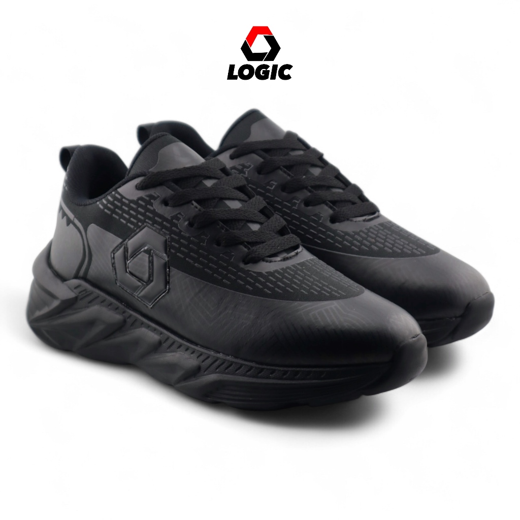 Jual Logic - Power Of Lifetime Fullblack | Sepatu Olahraga | | Sepatu ...