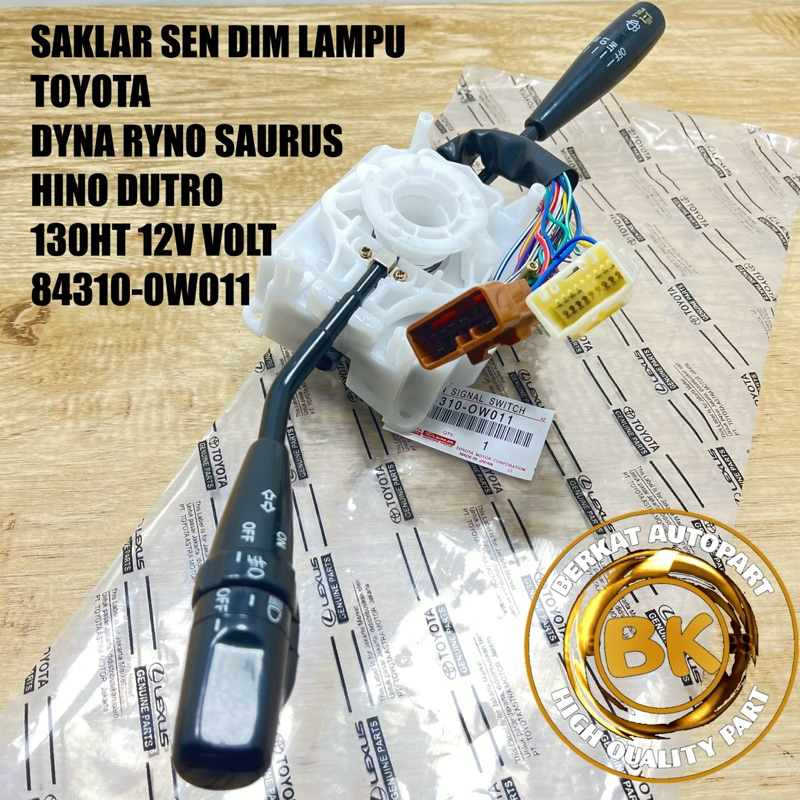 Jual SAKLAR SEN LAMPU 12V TOYOTA DYNA RYNO SAURUS HINO DUTRO HT130 ...