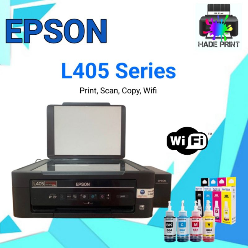 Jual Printer Epson L405 wifi (print, scan, copy). | Shopee Indonesia