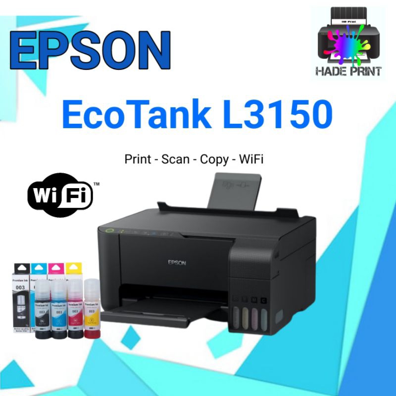 Jual Printer Epson L3150 wifi. print, scan, copy. | Shopee Indonesia