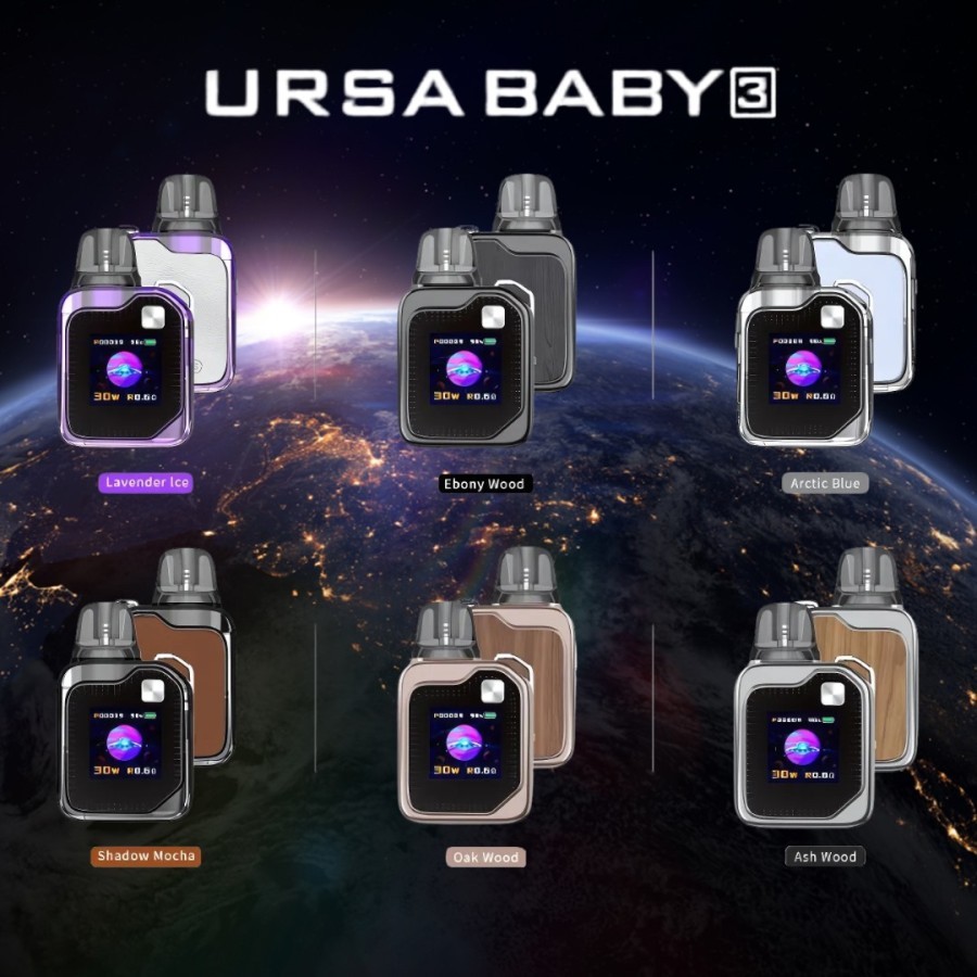 Jual Ursa Baby 3 30W 1200mAh Pod Kit by Lost Vape / Ursa Baby V3 Pod ...