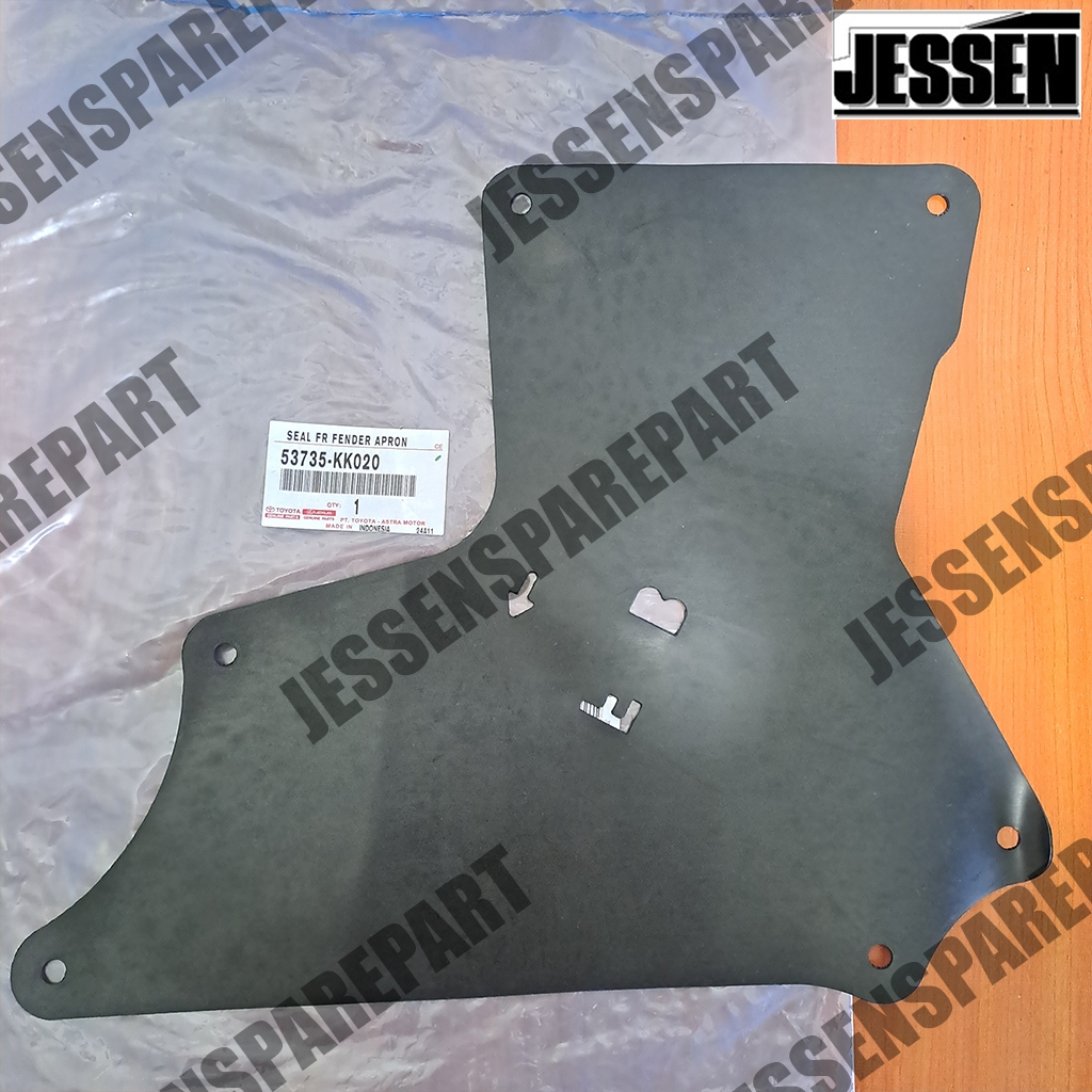 Jual SEAL LINER FENDER APRON FORTUNER VRZ DAN HILUX REVO DEPAN BELAKANG ...