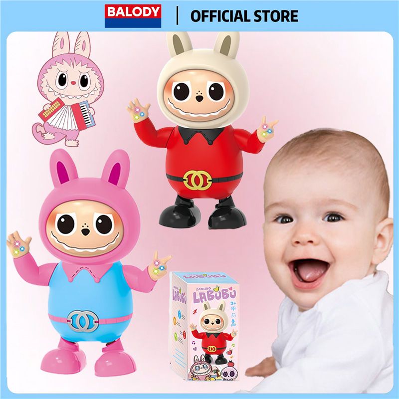 Jual BALODY Labubu Mainan Robot Penari Elektrik Anak dengan Musik Bayi ...
