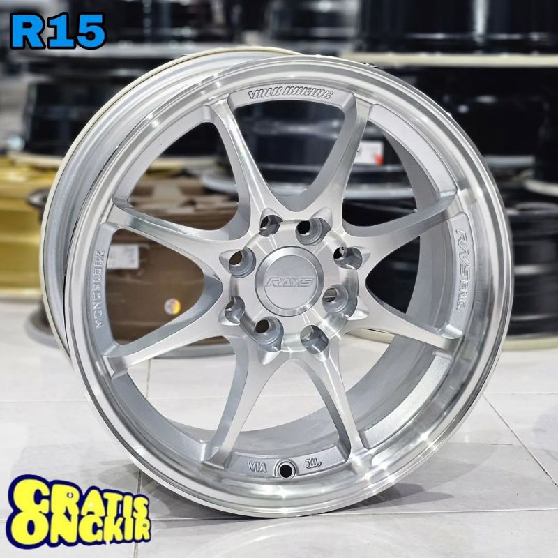 Jual velg mobil R15 CE28 LEBAR 7 PCD 4X100 - 4X114,3 velg Avanza Xenia Livina velg racing ring ...