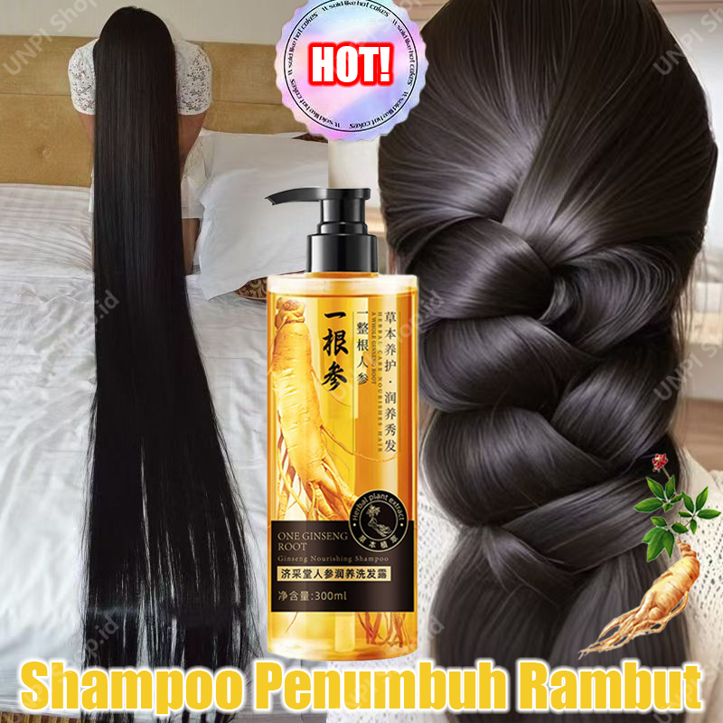 Jual Shampoo Penumbuh Rambut Cepat Ginseng Shampoo Anti Rontok Rambut ...