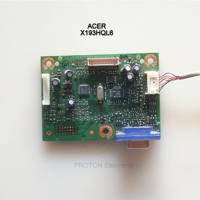 Jual Mainboard LED Monitor Acer X193HQC6 Motherboard Mesin 4H.0NA01.A04 ...
