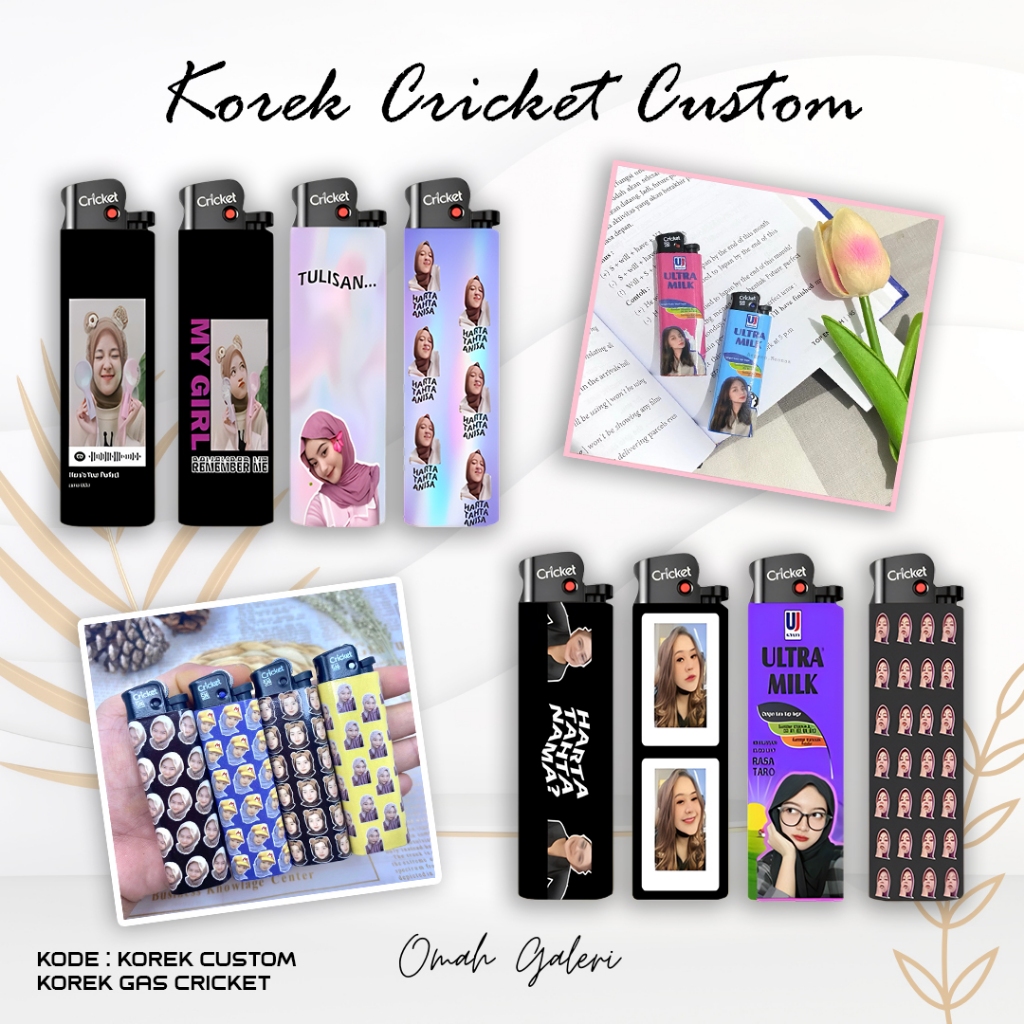 Jual KOREK CRICKET CUSTOM ULTRAMILK / KOREK CUSTOM FOTO / KOREK CUSTOM ...