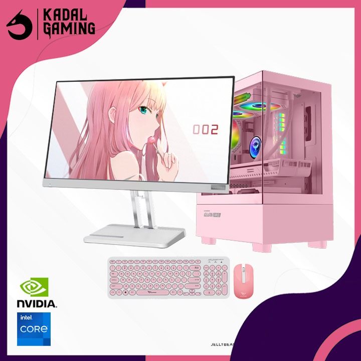 Jual PC PINK LIVESTREAM INTEL CORE I5 VGA GTX 4GB RAM 16GB SSD 512GB ...