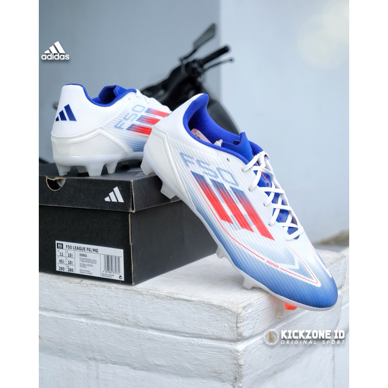 Jual Sepatu Bola Adidas F50 League FG - White IE0601 Original BNIB ...