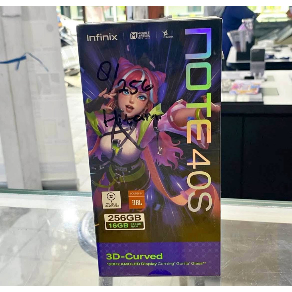 Jual Infinix Note 40S | Infinix Note 40 8/256GB Garansi Resmi - Helio ...