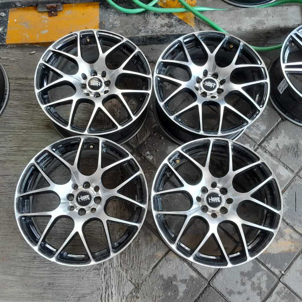 Jual VELG MOBIL SEKEN MANDOONG HSR RING 17 LEBAR 7,5 PCD 4X100 4X114 B/P BUAT SEDAN CITY VIOS ...