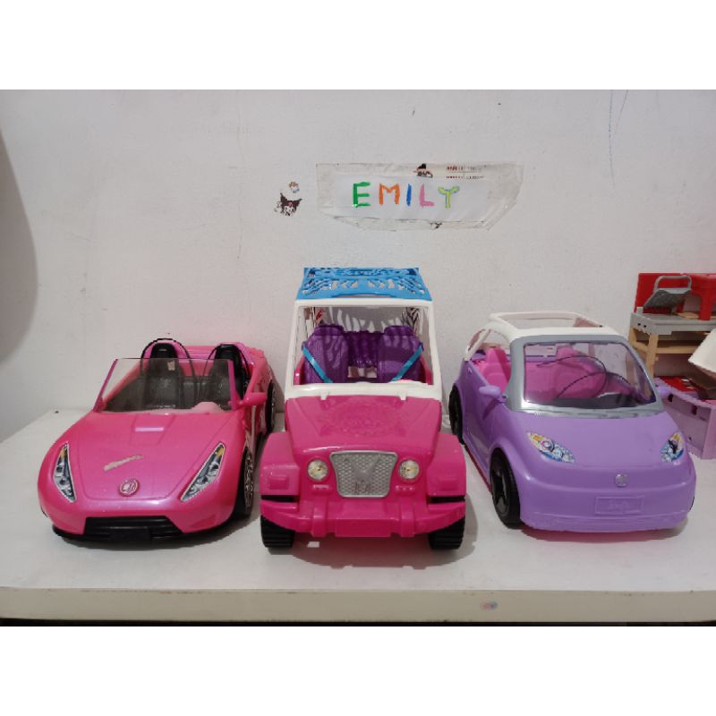 Jual Mobil barbie bukan baru,ORI Mattel,(BACA DESKRIPSI) | Shopee Indonesia