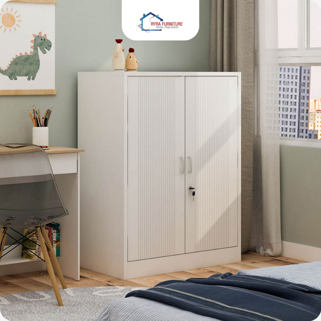 Jual PIRA - LINIO 2BL MWD LEMARI PAKAIAN BESI 2 PINTU / LEMARI PAKAIAN ...