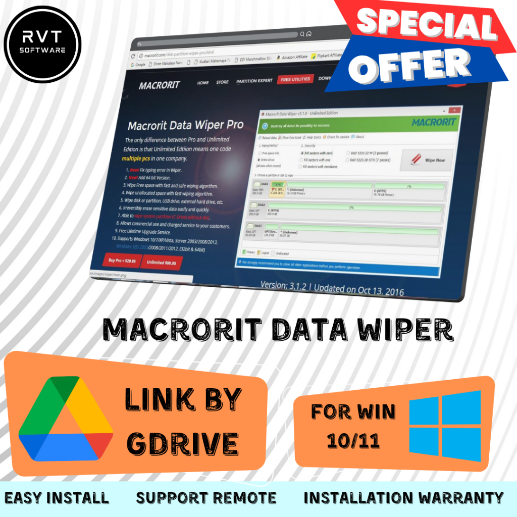 Jual Macrorit Data Wiper 8.0.6 (FullVersion) | Shopee Indonesia