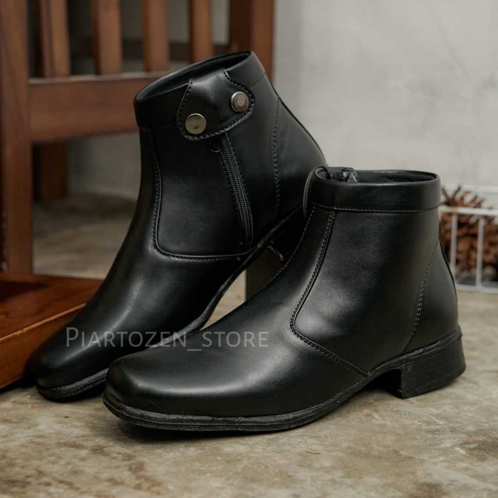 Jual sepatu dinas wanita psh bayangkari persit sekwan hitam dop dan ...