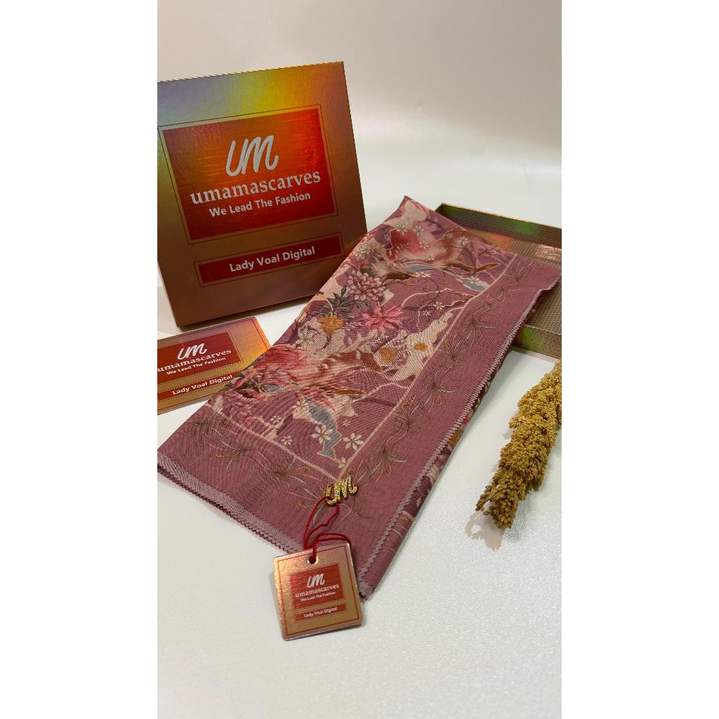 Jual Paket Usaha 10 Box Random Umama Scarves Hijab Segi Empat Motif ...